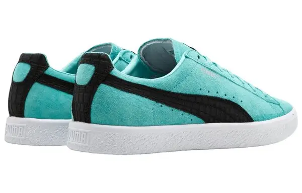 PUMA Diamond Supply Co. X Clyde Aruba Blue Sneakers - Blue/black