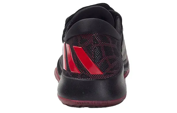 Adidas Harden B/e "scarlet" Low Top Sneakers - Black/red