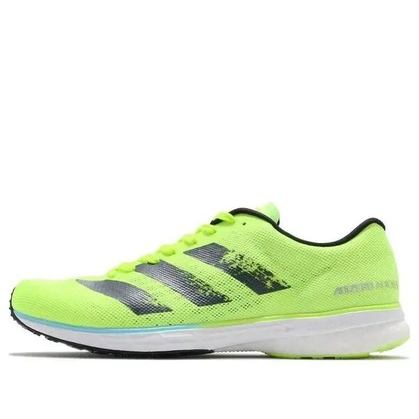 Adidas Adizero Adios 5 Running Sneakers - Yellow/black/white