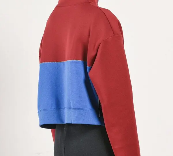 Nike Pro Dri-fit Colorblock Half-zip Pullover