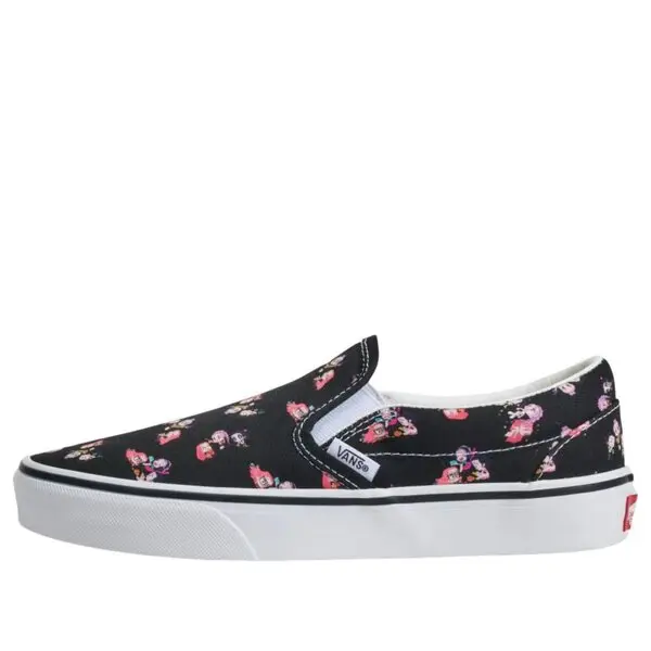 VANS X Kpop Demon Hunters Classic Slip-on Sneakers - Black