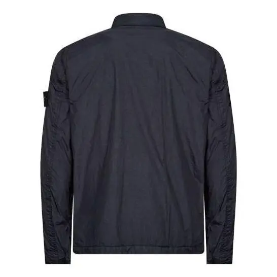 Stone Island Zip Up Jacket With Compass Patch