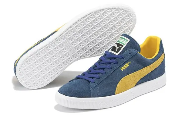 PUMA Suede Vtg Mij Made In Japan Low Top Sneakers - Blue