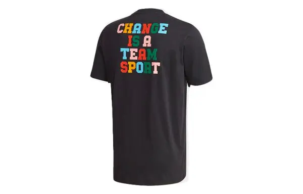 Adidas Change Is A Team Sport Tee - Black