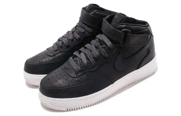 Nike Nikelab Air Force 1 Mid Sneakers - Black