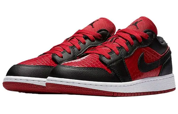 JORDAN 1 Low Og - Red/black