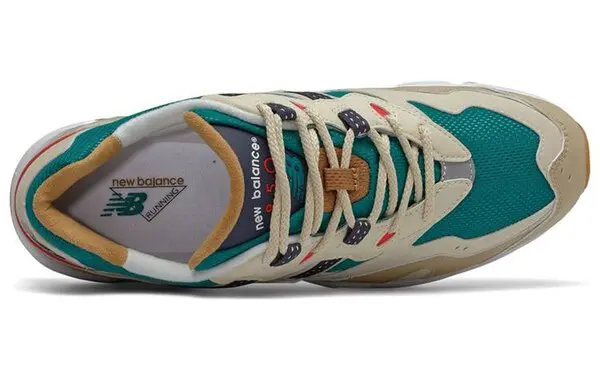 NEW BALANCE 850 Athletic Sneakers - Brown/green