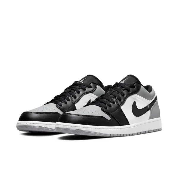 JORDAN 1 Low "shadow Toe" Sneakers - Black/grey