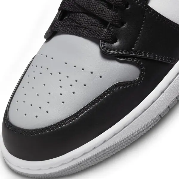 JORDAN 1 Low "shadow Toe" Sneakers - Black/grey