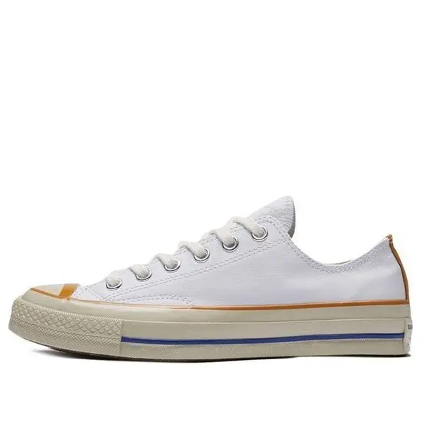 CONVERSE Chuck 70 Ox "turmeric Gold" Sneakers - White/yellow/blue