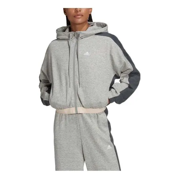 Adidas Hyperglam French Terry Hooded Jacket