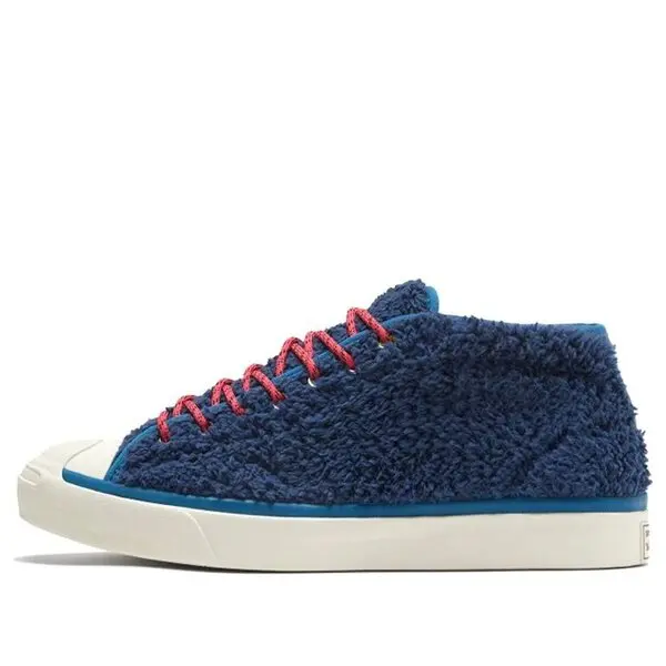 CONVERSE Jack Purcell Mid Retro Sherpa Sneakers - Blue