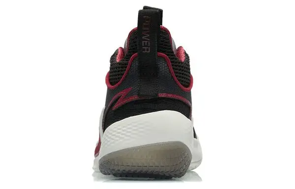 LI-NING Zhengfeng Mid-top Sneakers - Black/red/white