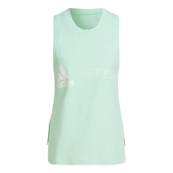 Adidas Logo Tank Top - Green