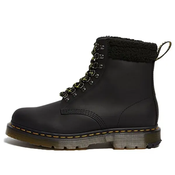 Dr. Martens 1460 Collar Lace Up Boots - Black