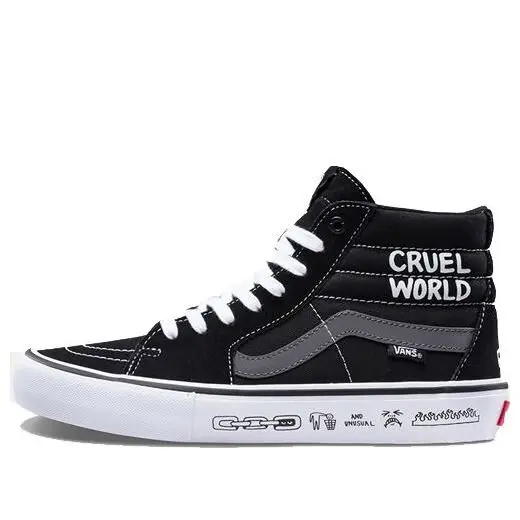 VANS Cult X Sk8-hi Pro 'cruel World' Sneakers - Black