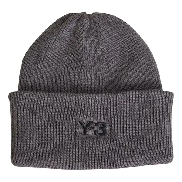 Adidas Y-3 Classic Knitted Beanie - Granite