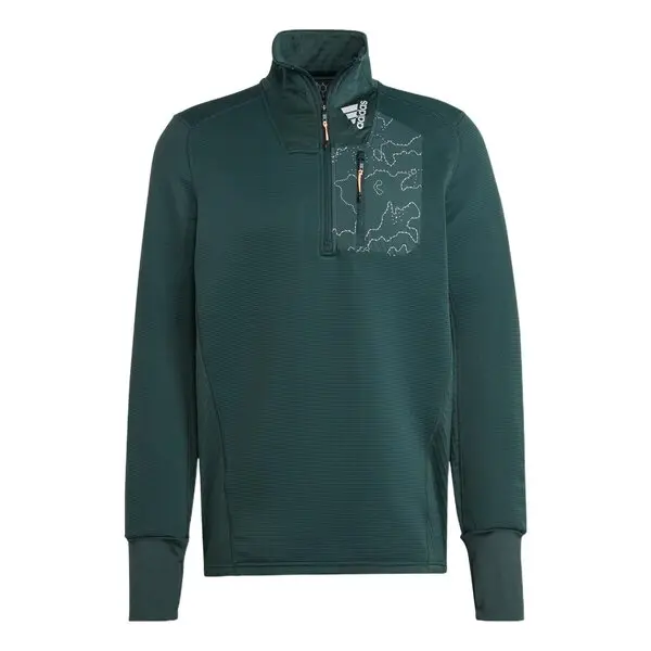 Adidas Logo Half-zip Pullover - Default Color