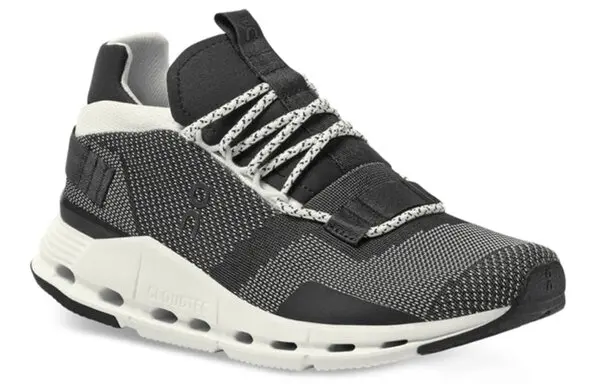 On Cloudnova Sneakers - Black/white
