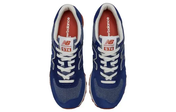 NEW BALANCE 574v2 Casual Low Top Sneakers - Blue