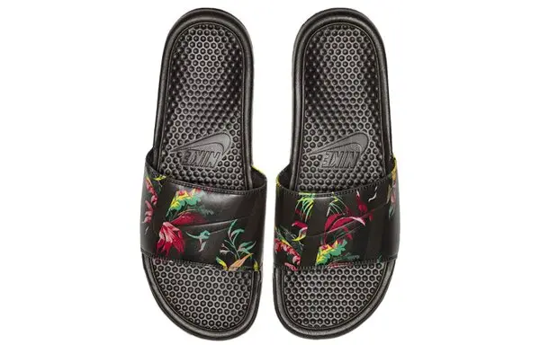 Nike Benassi Jdi Print Slide - Black