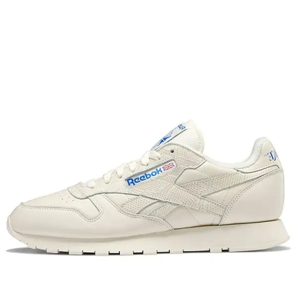 REEBOK Awake Ny X Classic Leather "white Snakeskin" Lace-up Sneakers - Cream