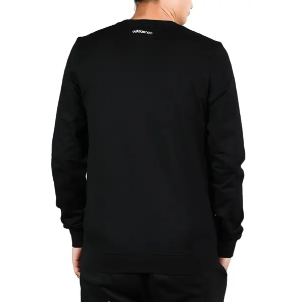 Adidas Neo Large Logo Printing Round Neck Pullover