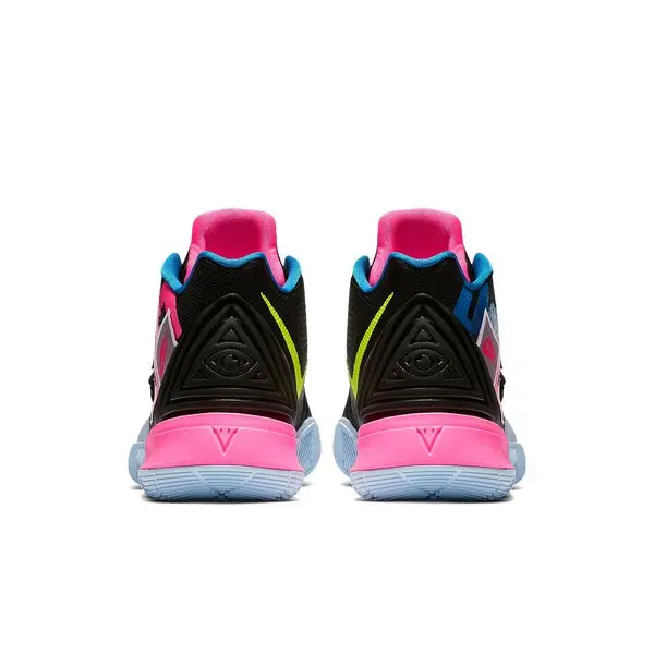 Nike Kyrie 5 "just Do It" Athletic Sneakers - Black/volt-hyper Pink
