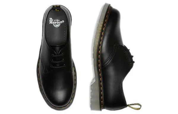 Dr. Martens 1461 Iced Smooth Leather Derby Shoes - Black