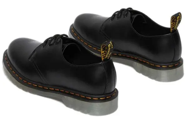 Dr. Martens 1461 Iced Smooth Leather Derby Shoes - Black