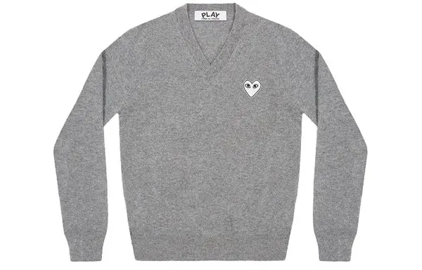 Play Comme Des Garcon V-neck Pullover