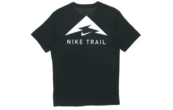 Nike Trail Running Graphic T-shirt - Black