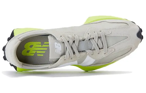 NEW BALANCE 327 Athletic Sneakers - Grey/green