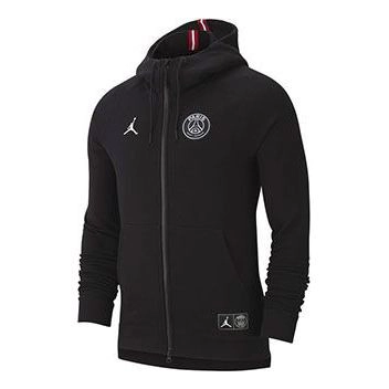 JORDAN X Psg Crossover Full-zip Hoodie - Black