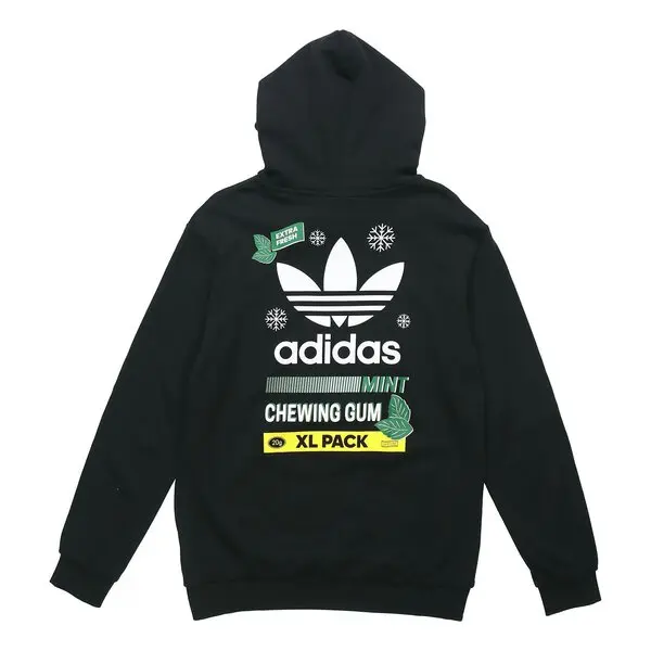 Adidas Originals Snowflake Graphic Hoodie - Black