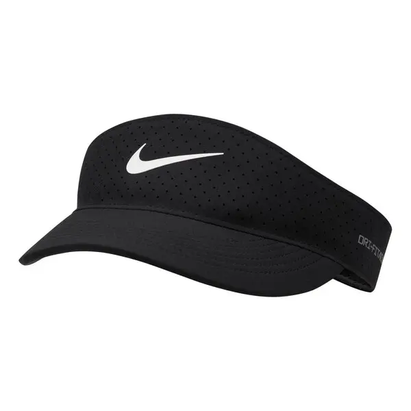 Nike Dri-fit Adv Ace Tennis Visor - Black/anthracite/white