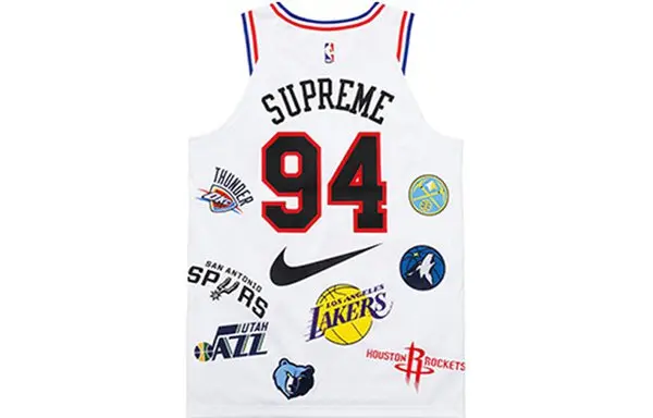 Nike X Supreme X Nba Authentic Jersey