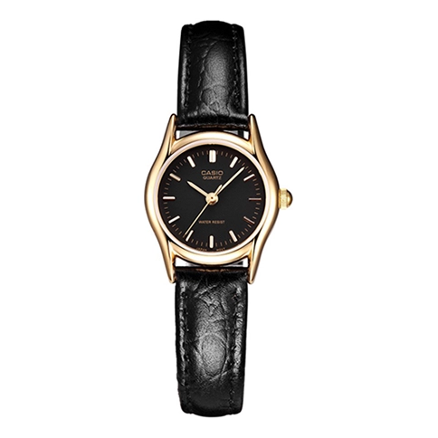 Casio Enticer Small Analog Watch - Black