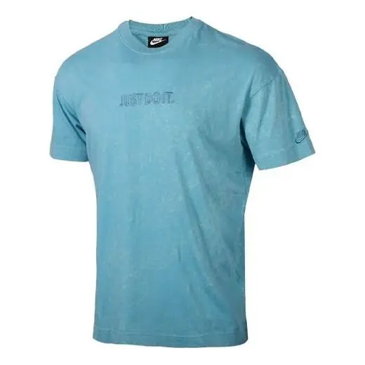 Nike Athleisure Short Sleeve T-shirt - Blue