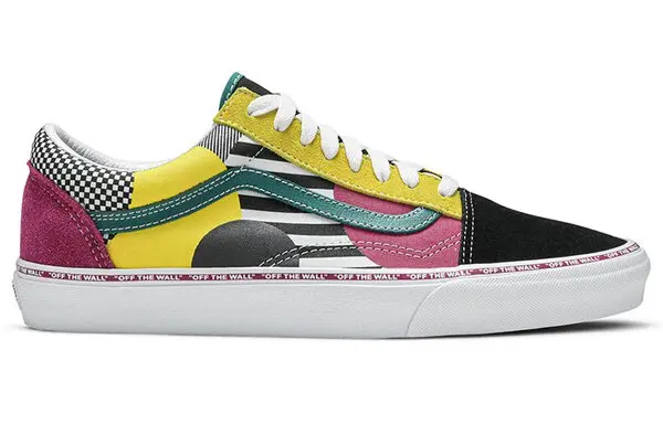VANS Old Skool "juxtapoze Pack" Lace-up Sneakers - Black