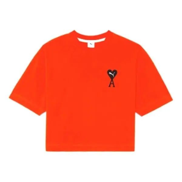 PUMA X Ami Paris Graphic T-shirt - Orange