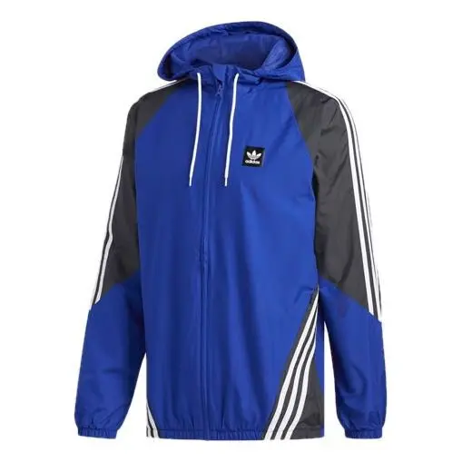 Adidas Originals Insley Hooded Jacket - Blue