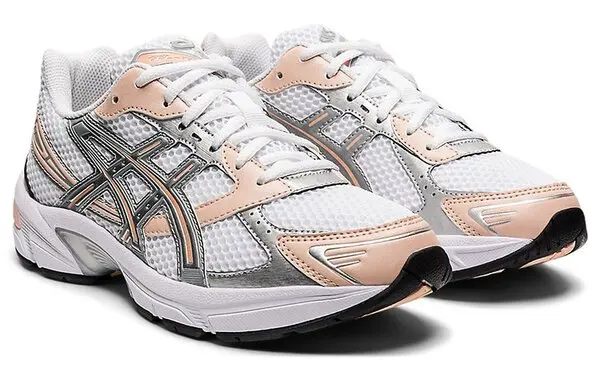 Asics Gel-1130 "white Pure Silver - White/yellow