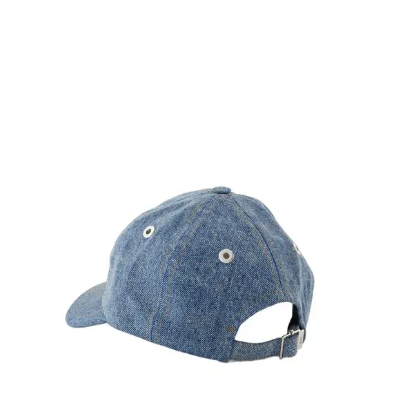 AMI Paris Ss25 De Coeur Cap - Blue
