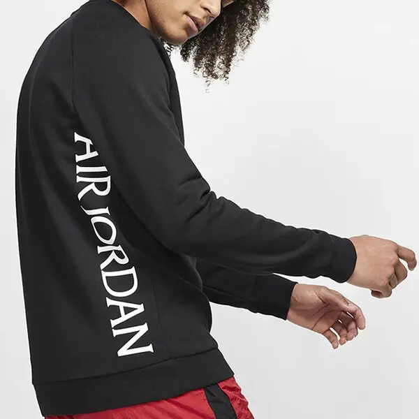 Nike Jordan Air Flying Print Knit Pullover
