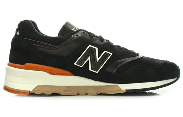 NEW BALANCE 997 "authors" Low Top Sneakers - Black