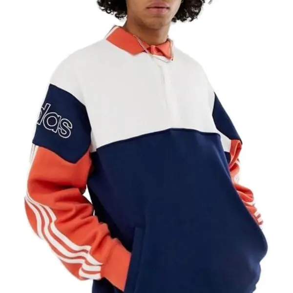 Adidas Originals Color Block Rugby Shirt