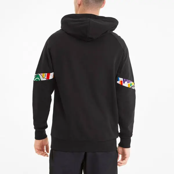 PUMA Intl Sports Stitching Printed Hooded Sweatshirt