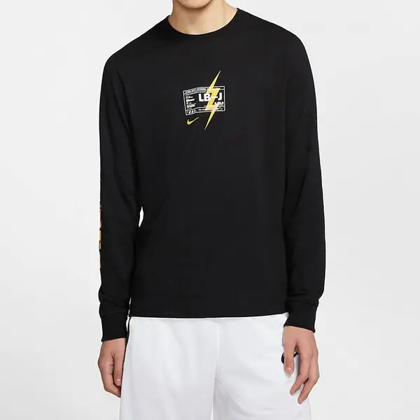 Nike Dri-fit Lebron James Basketball Long Sleeve T-shirt