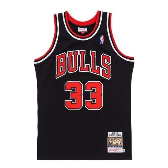 Mitchell & Ness Nba 97-98 Chicago Bulls Scottie Pippen "33" Retro Jersey